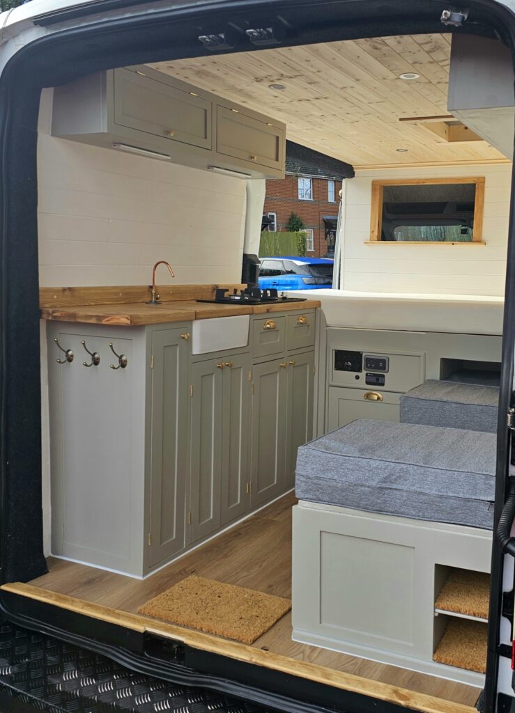 Ford Transit Cozy Camper mk8 l2 h2 2.2 350 | Quirky Campers