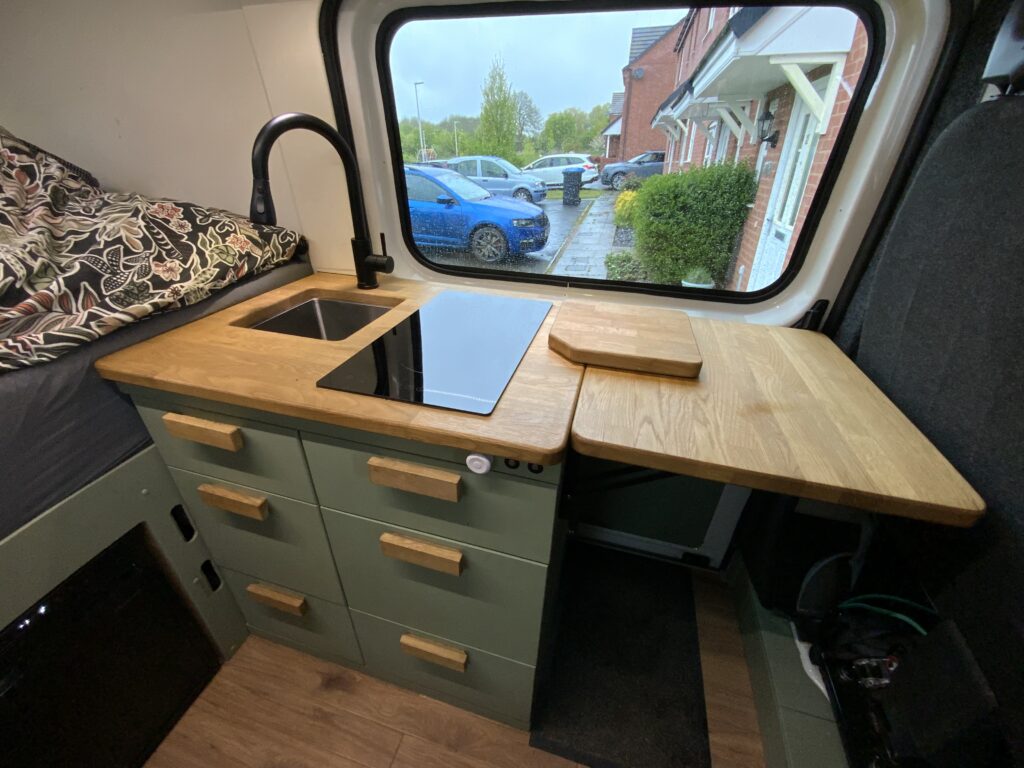 SWB Citroen relay, Off Grid, Full electric lithium install by RTR ...