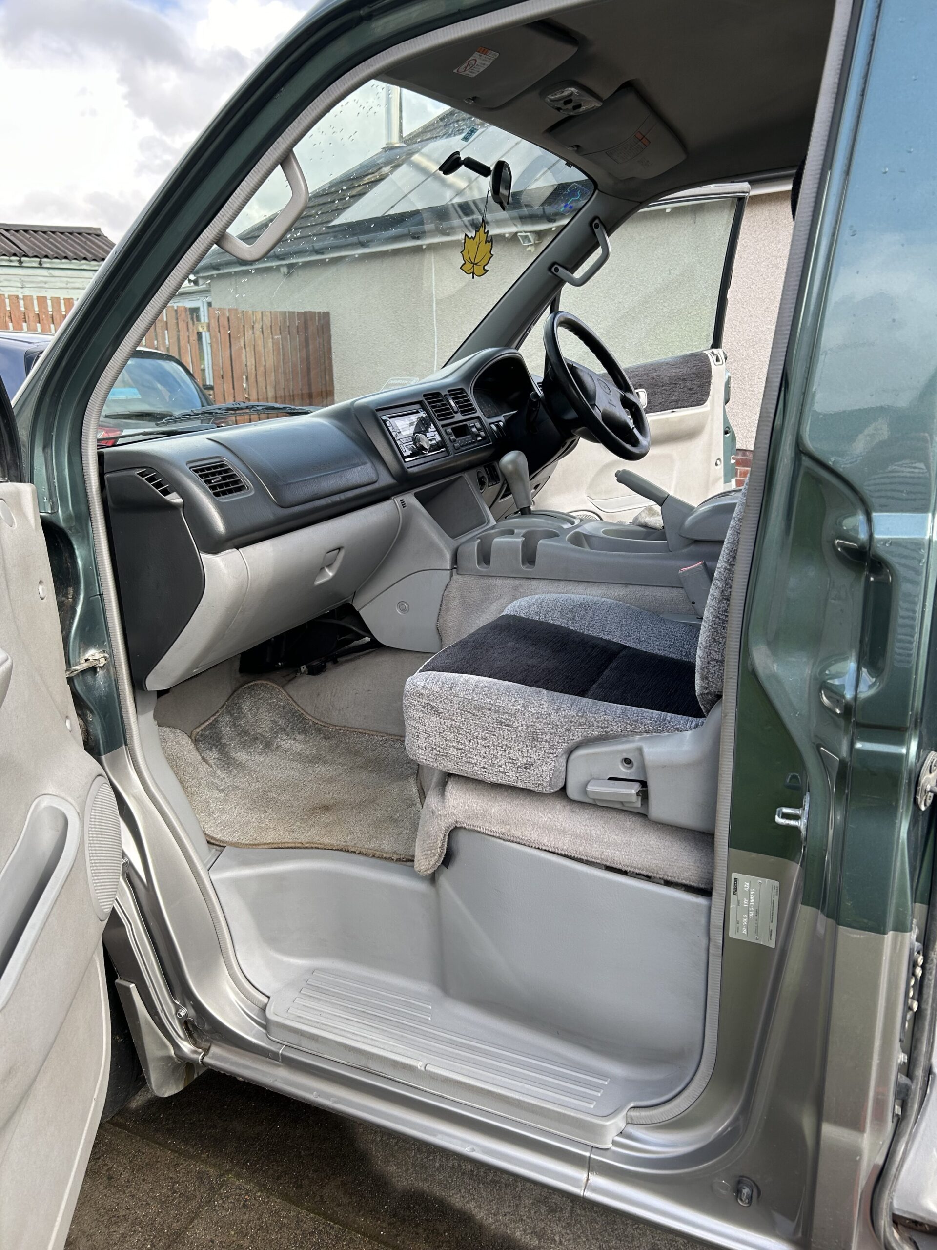 Resprayed 1999 Green Mazda Bongo with Refurbed Engine | Quirky Campers