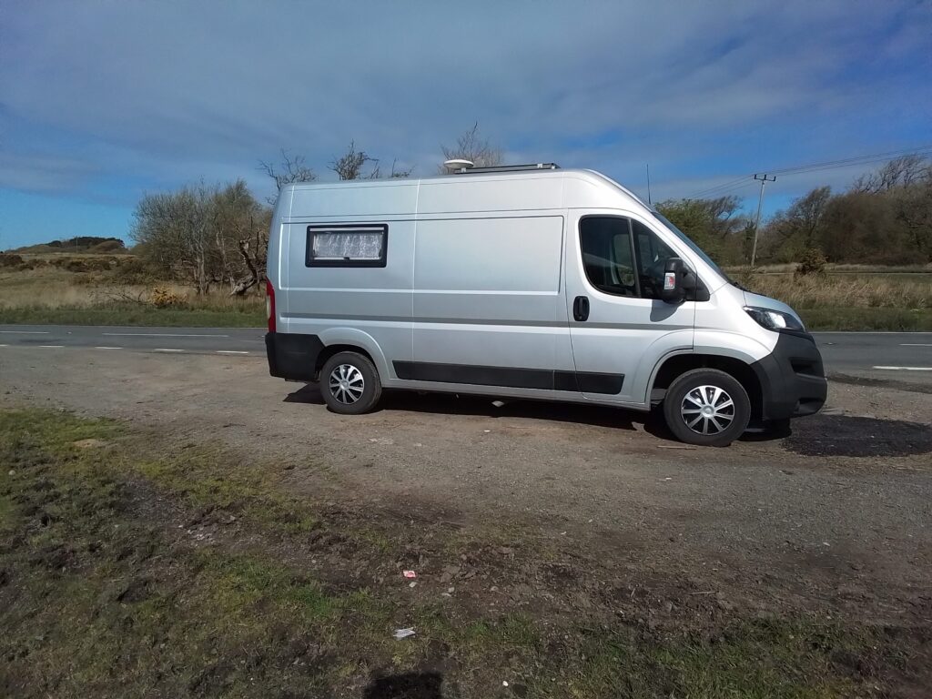 Peugeot boxer camper van 11k miles silver | Quirky Campers