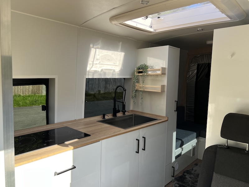 Newly Reduced! Professionally Converted XLWB Ford Transit Off-grid 3.5T ...