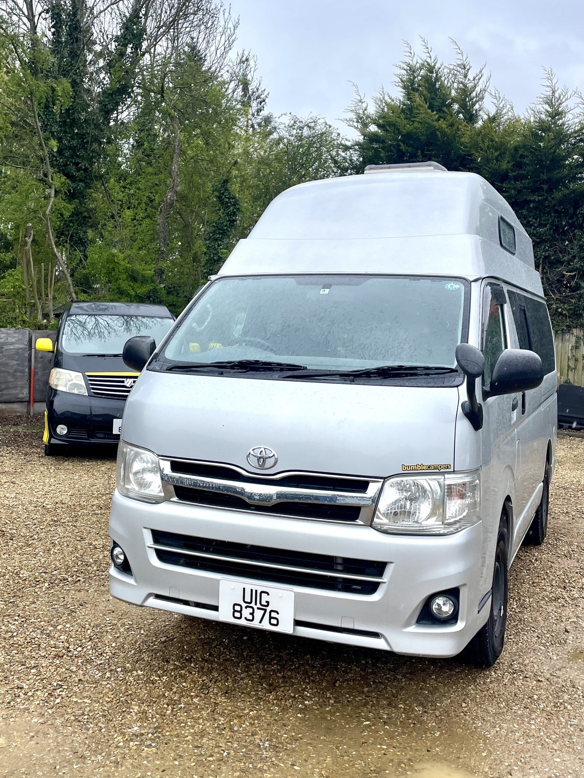 Toyota Hiace Campervan High Top | 2.0 Automatic | ULEZ free | Bumble ...