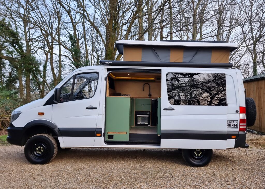 One of a kind - Overlander Adventure Vehicle 4x4 Mercedes Sprinter Low ...