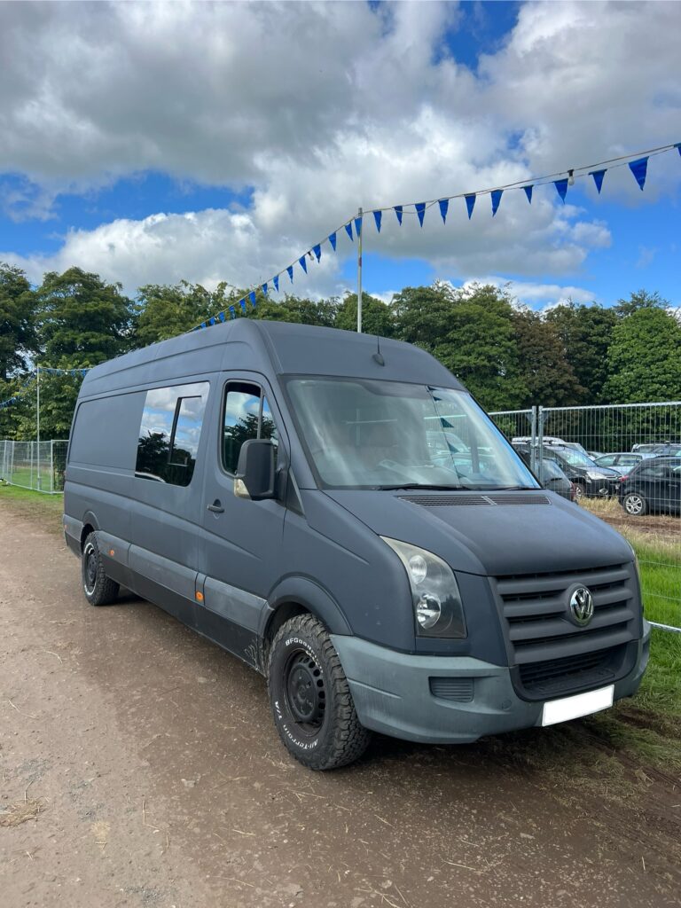 Gurty - VW CRAFTER LWB - Raptor Campervan | Quirky Campers
