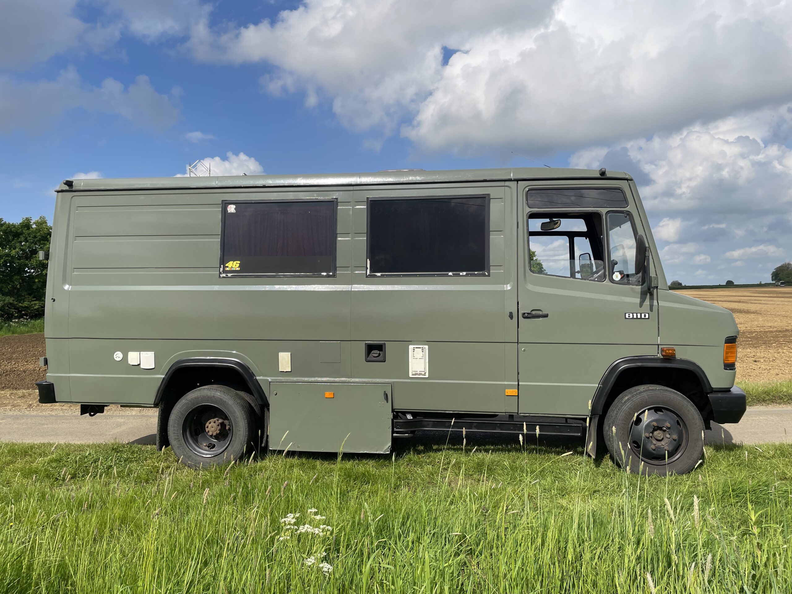 Mercedes 811D Off Grid Motorhome | Quirky Campers