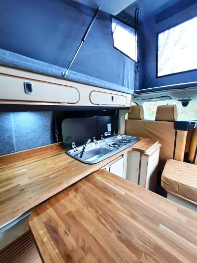 REDUCED !!!4 berth lwb Vivaro with low mileage | Quirky Campers