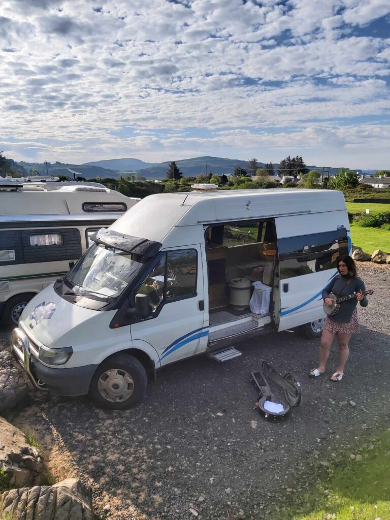 high top lwb ford transit mk6 2003, 1 year MOT | Quirky Campers