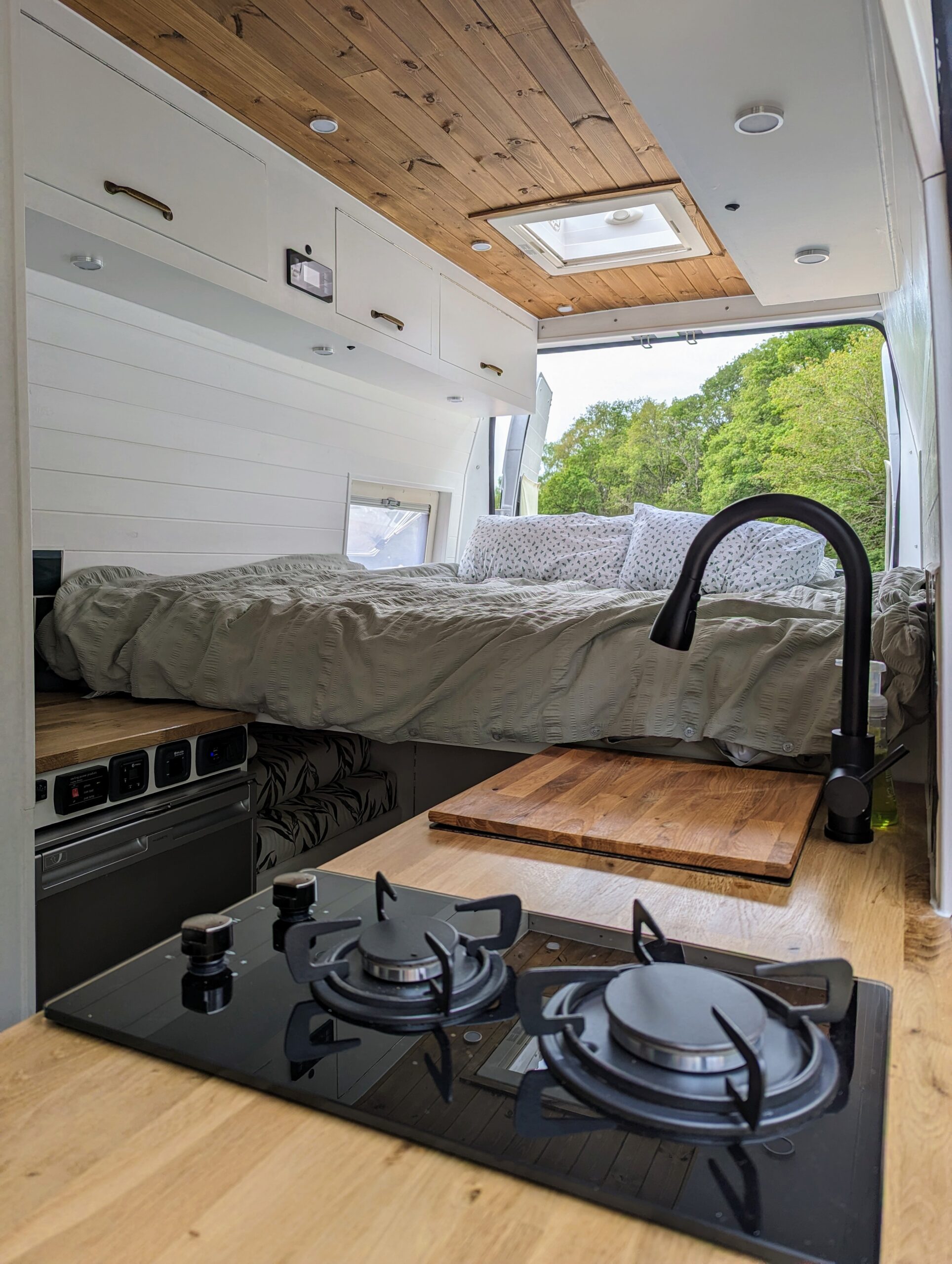 Oaky - L4H3 off grid, high spec camper for tall people | Quirky Campers