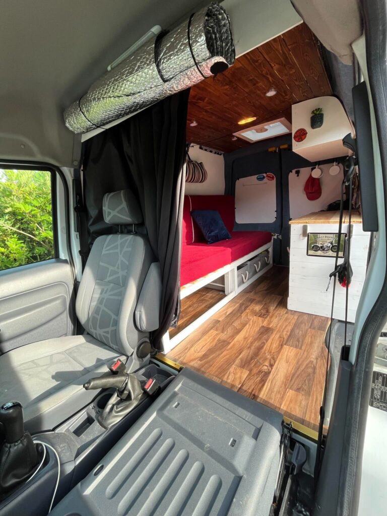 Ford Transit Connect Stealth Micro Camper | Quirky Campers