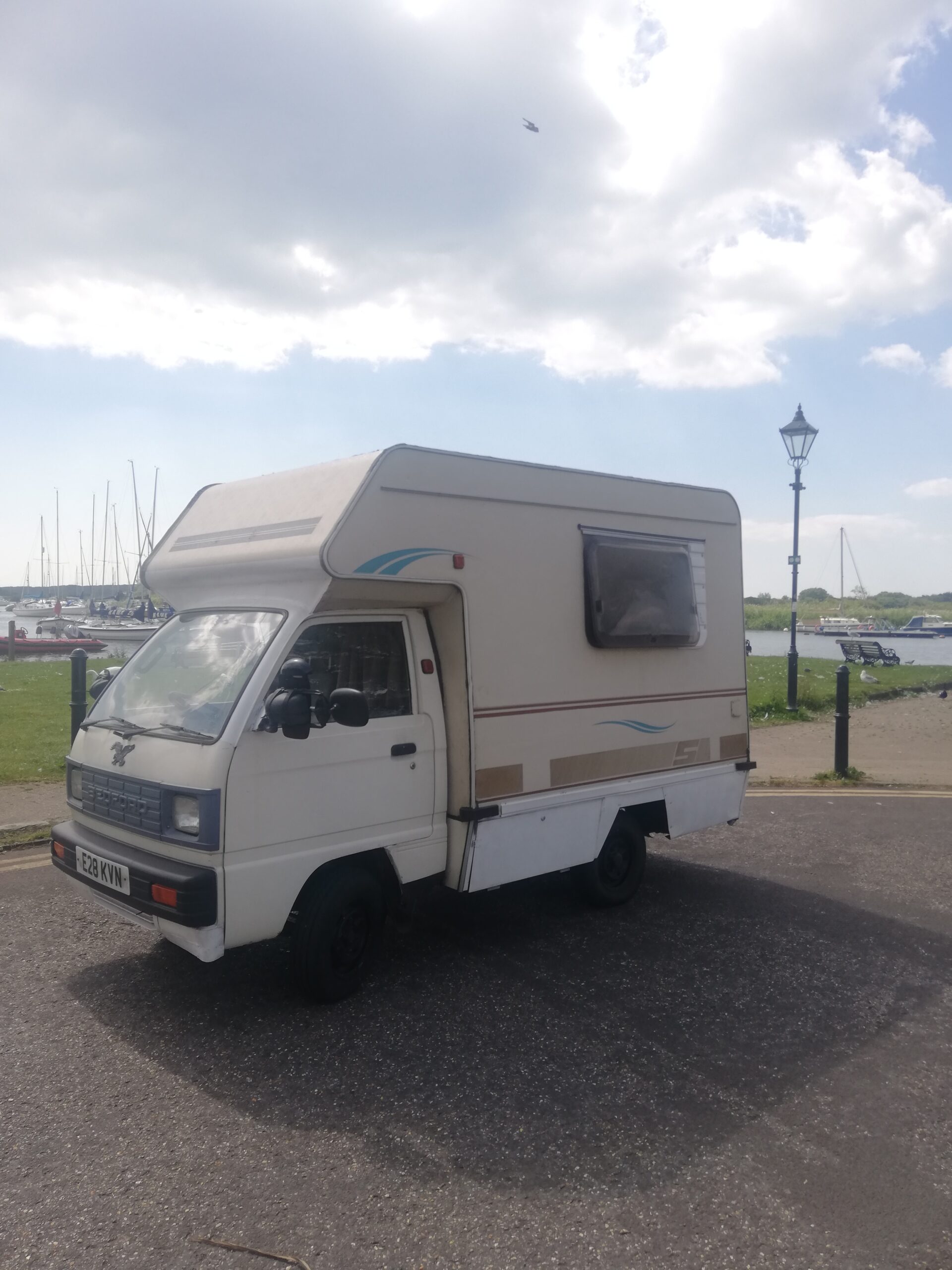 Much sought after Bedford Bambi 1987 motorhome | Quirky Campers