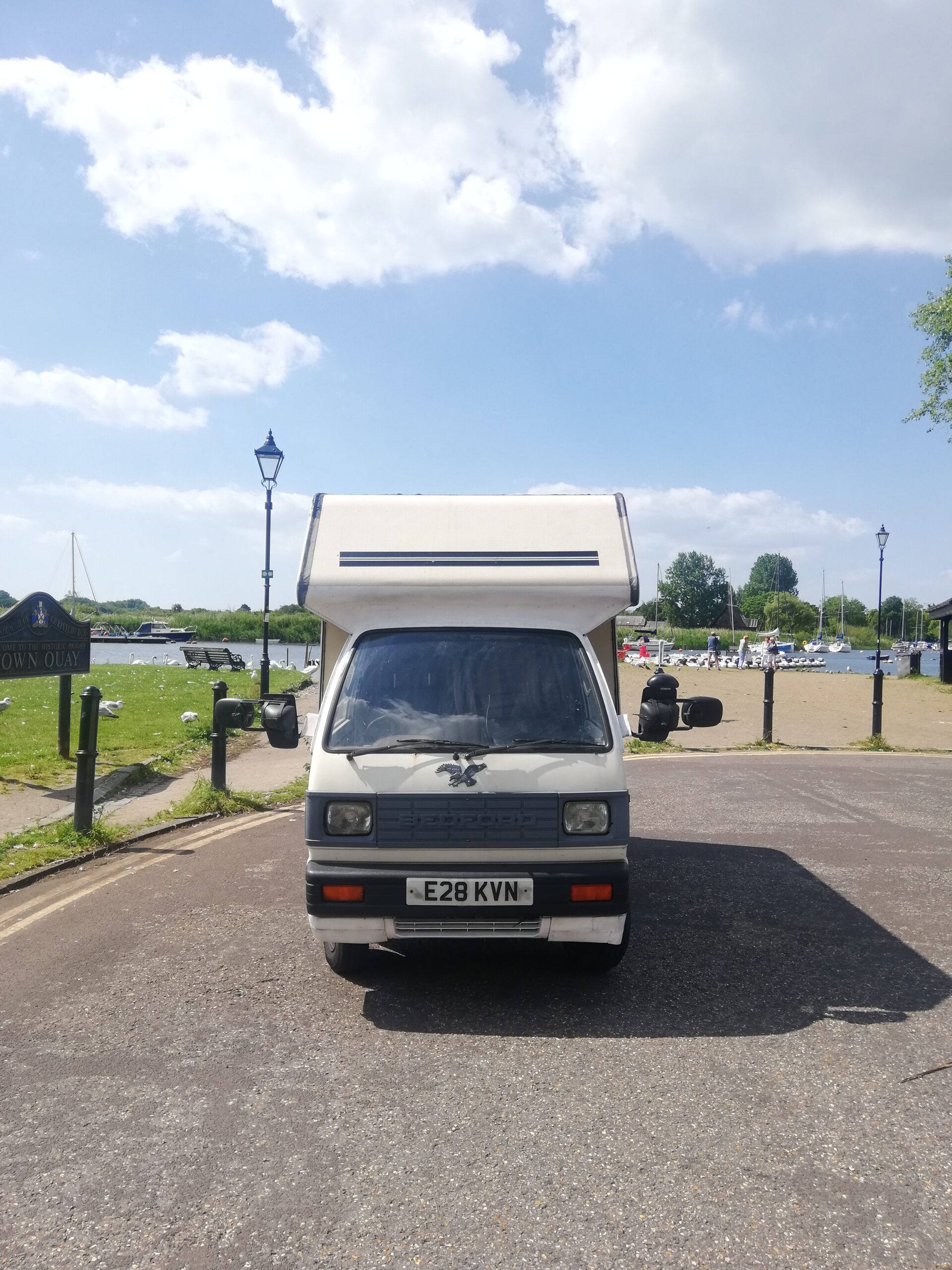 Much sought after Bedford Bambi 1987 motorhome | Quirky Campers