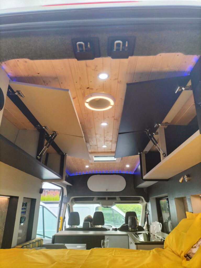 Stunning brand new top spec lwb high top transit conversion | Quirky ...