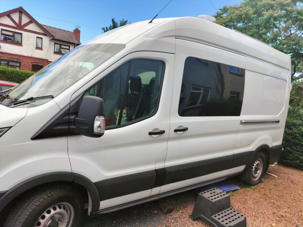 Stunning brand new top spec lwb high top transit conversion | Quirky ...