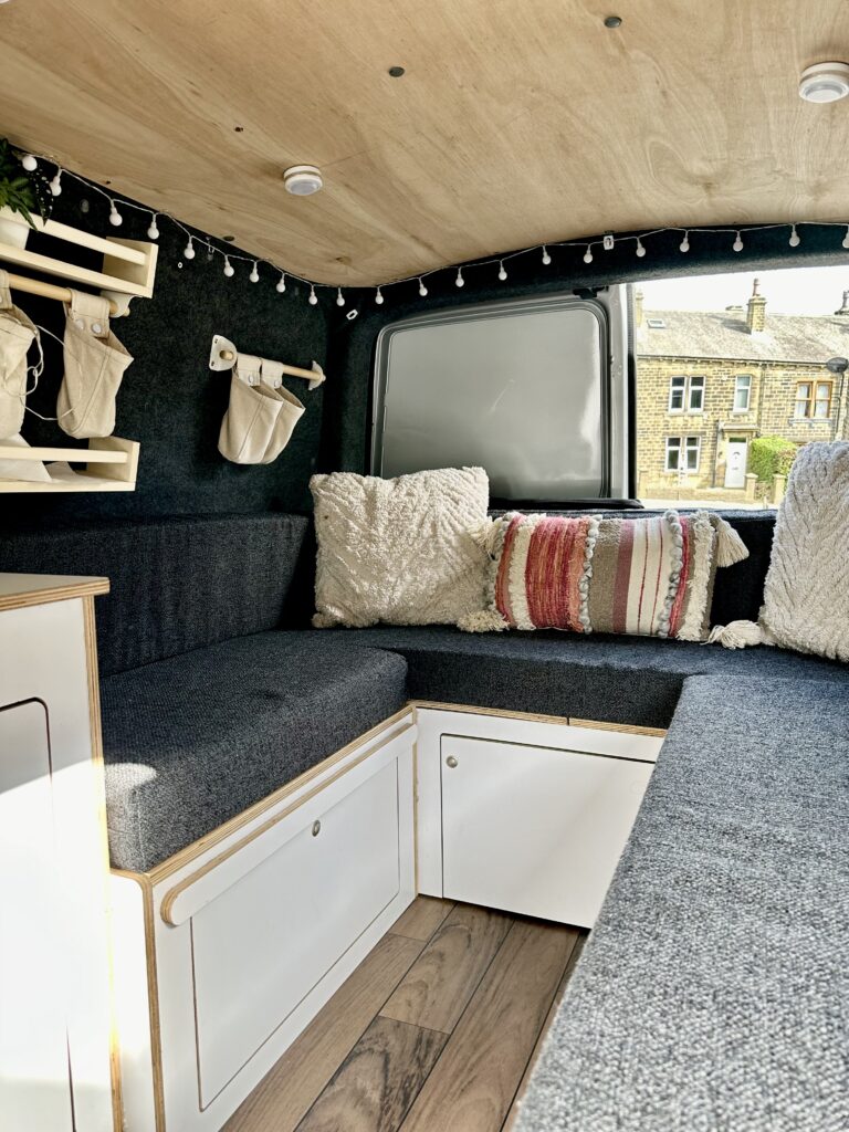 VW Transporter U Shaped Layout | Quirky Campers