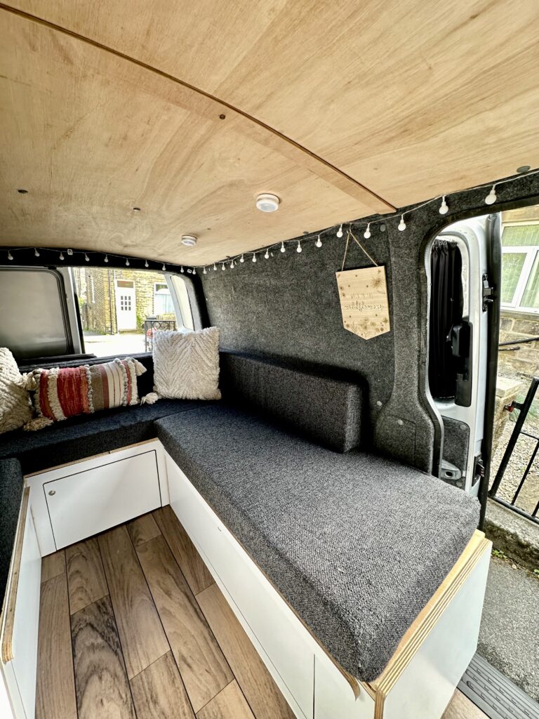 VW Transporter U Shaped Layout | Quirky Campers