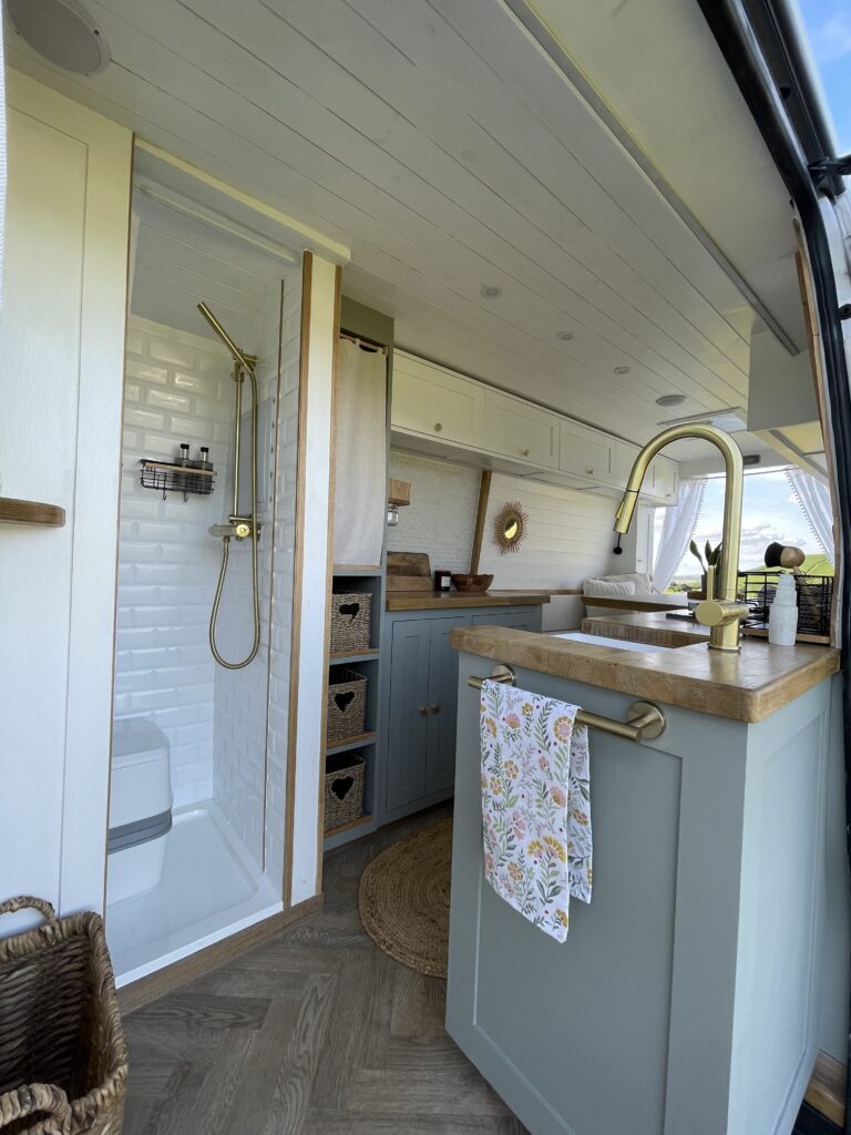Luxury Boho Style 2018 VW Crafter with internal SHOWER | Quirky Campers