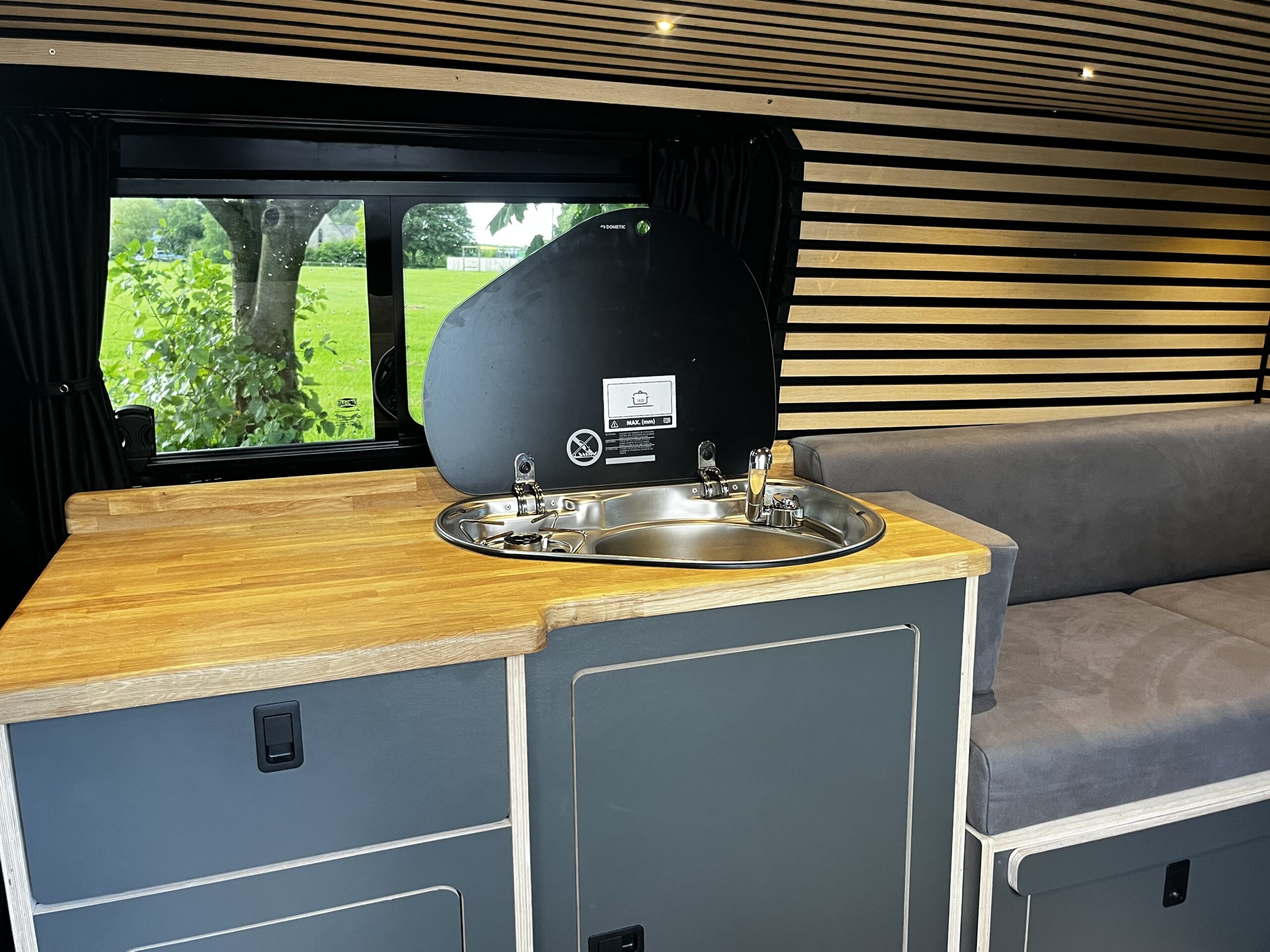 Bespoke Mercedes Vito 113 cdi sport 2 birth camper | Quirky Campers