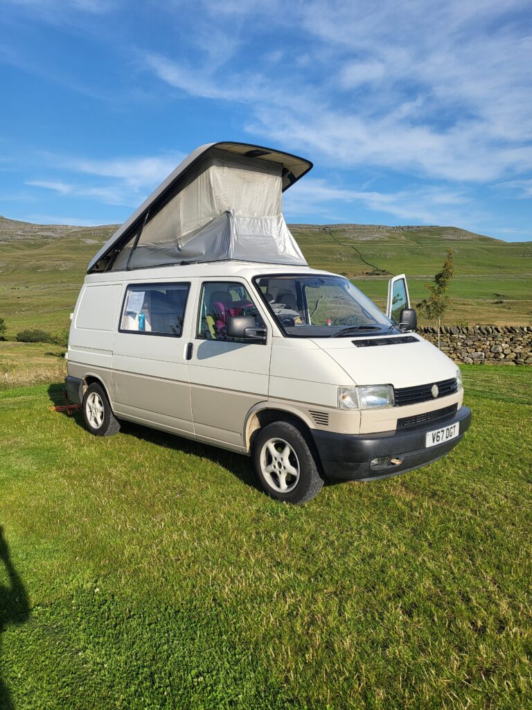 VW T4, Morris Ross, 1999 2.5TDi, ELECTRIC pop-top, Summer Ready Now ...