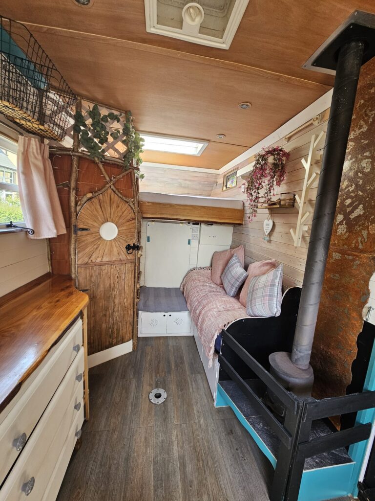 REDUCED! Bertha the Off-Grid, Rustic, Cottage on Wheels | Quirky Campers
