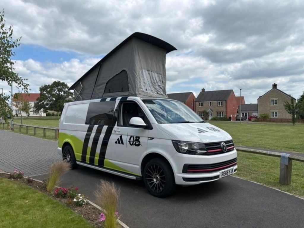 2016 VW T6 LWB - Used in Adidas golf commercial, wrap can be removed or ...