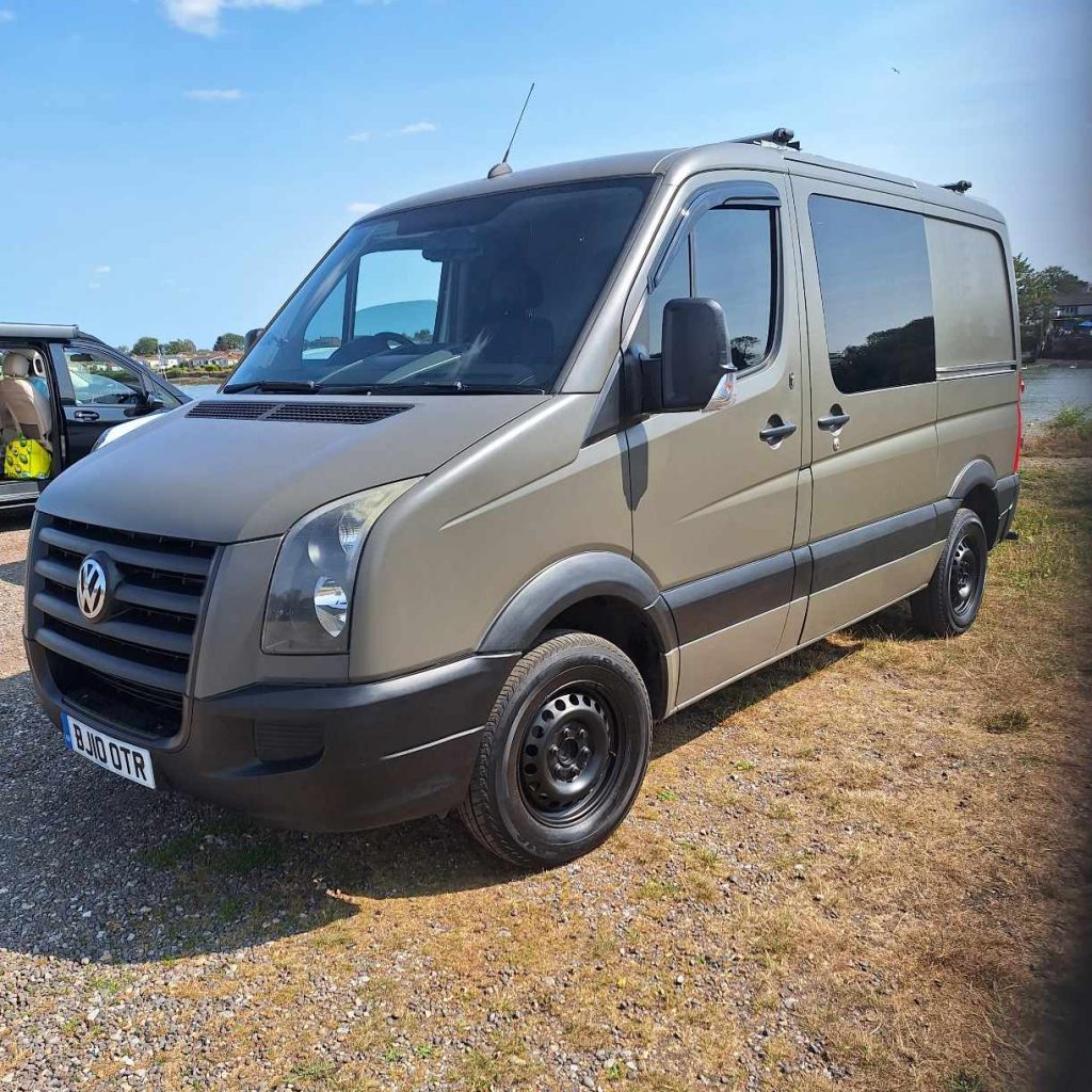 Ready for adventure...rare short wheel base Vw Crafter off grid camper ...