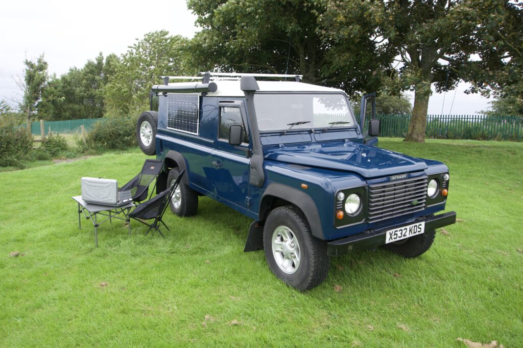 2001 Defender Td5 - DIY conversion - New chassis 2023 | Quirky Campers