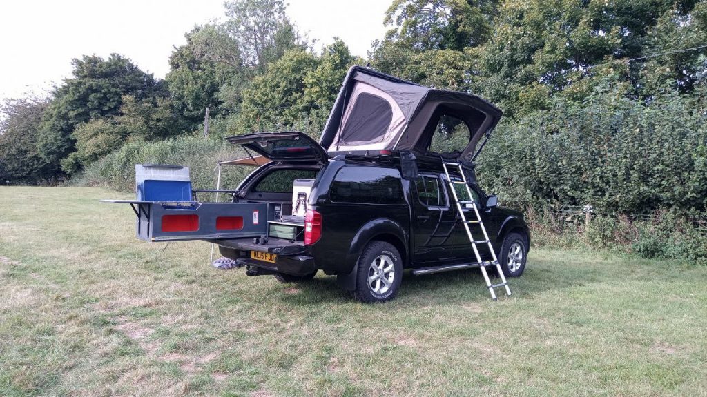 Go anywhere 4x4 overlander rig: Custom off-grid pickup truck camper ...