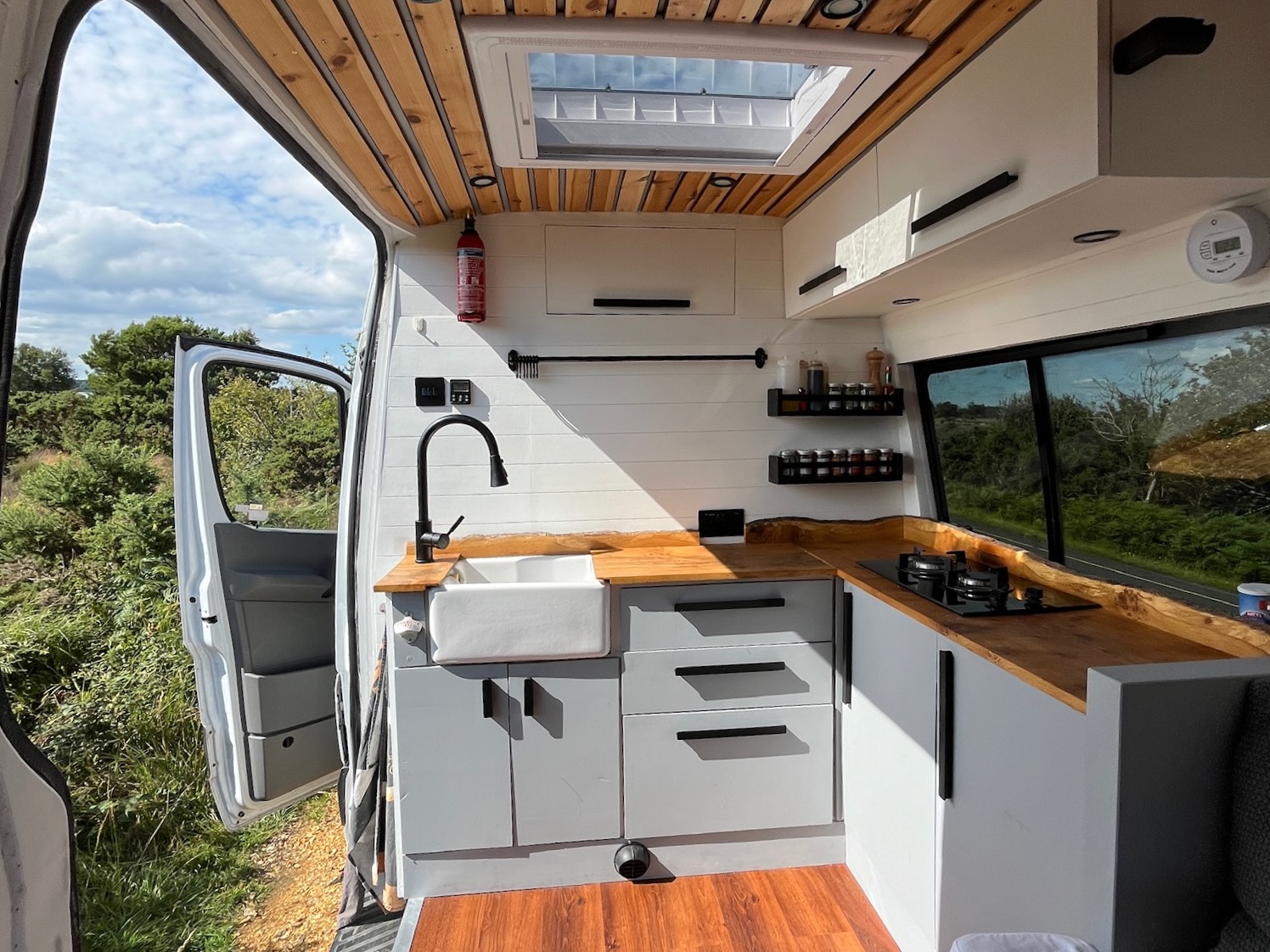 Electric Lifting Bed In Beautiful High Spec Camper Quirky Campers