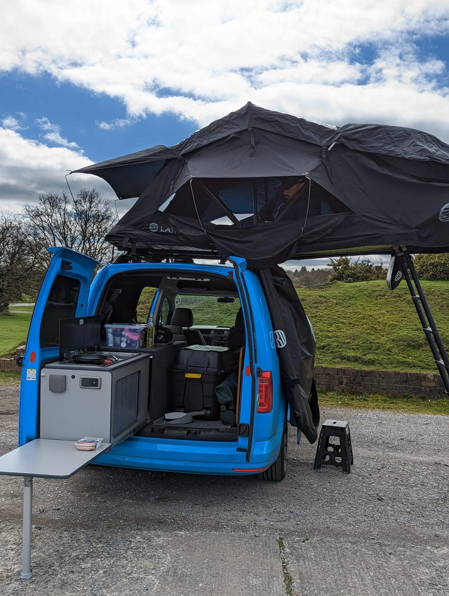 2015 Volkswagen Caddy Maxi - converted by ActionVans | Quirky Campers