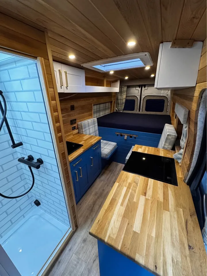 XLWB Converted Ford Transit with Low Mileage - Off Grid! | Quirky Campers