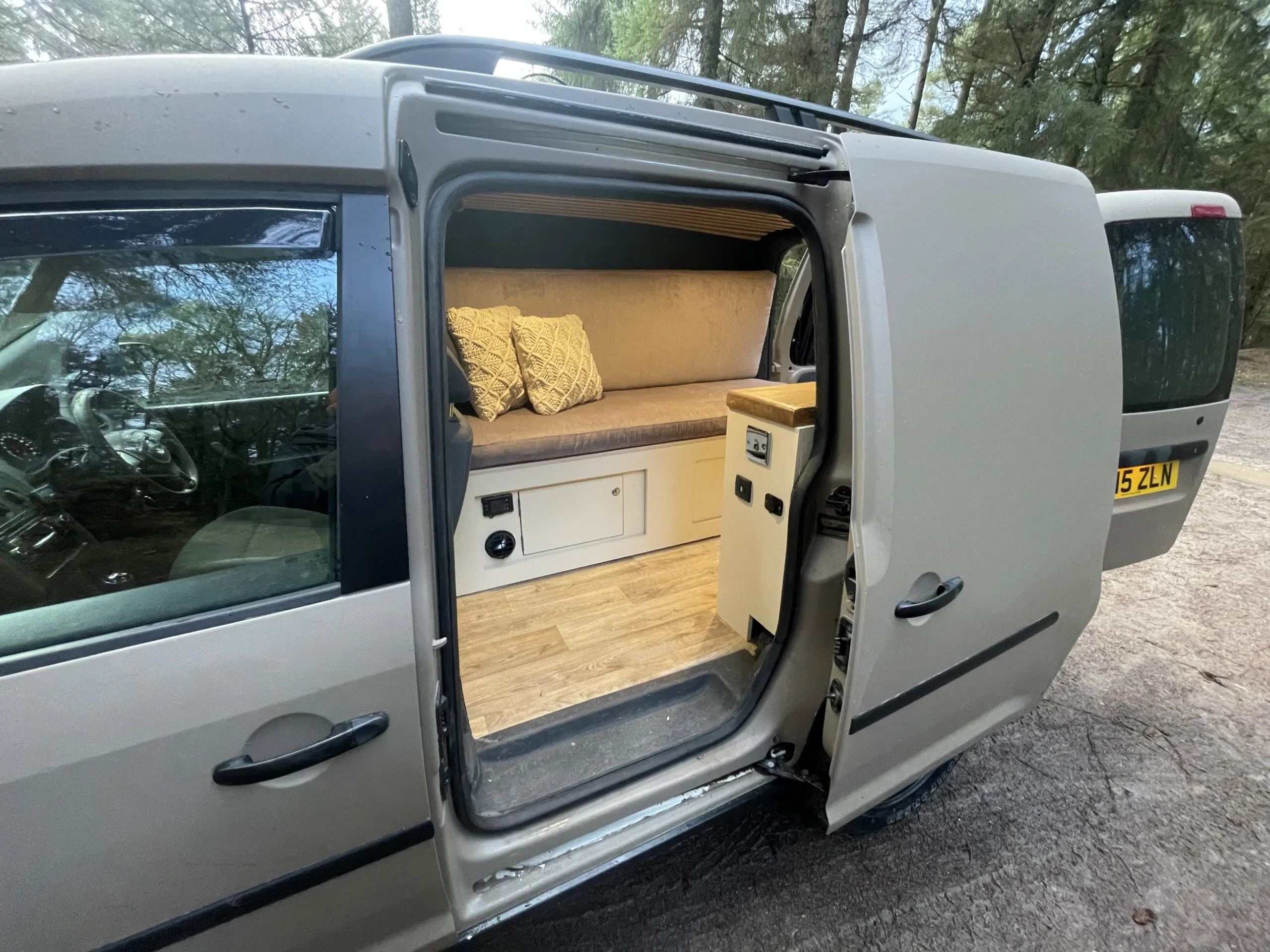 VW Caddy Off grid Micro Camper new conversion *PRICE REDUCED* | Quirky ...