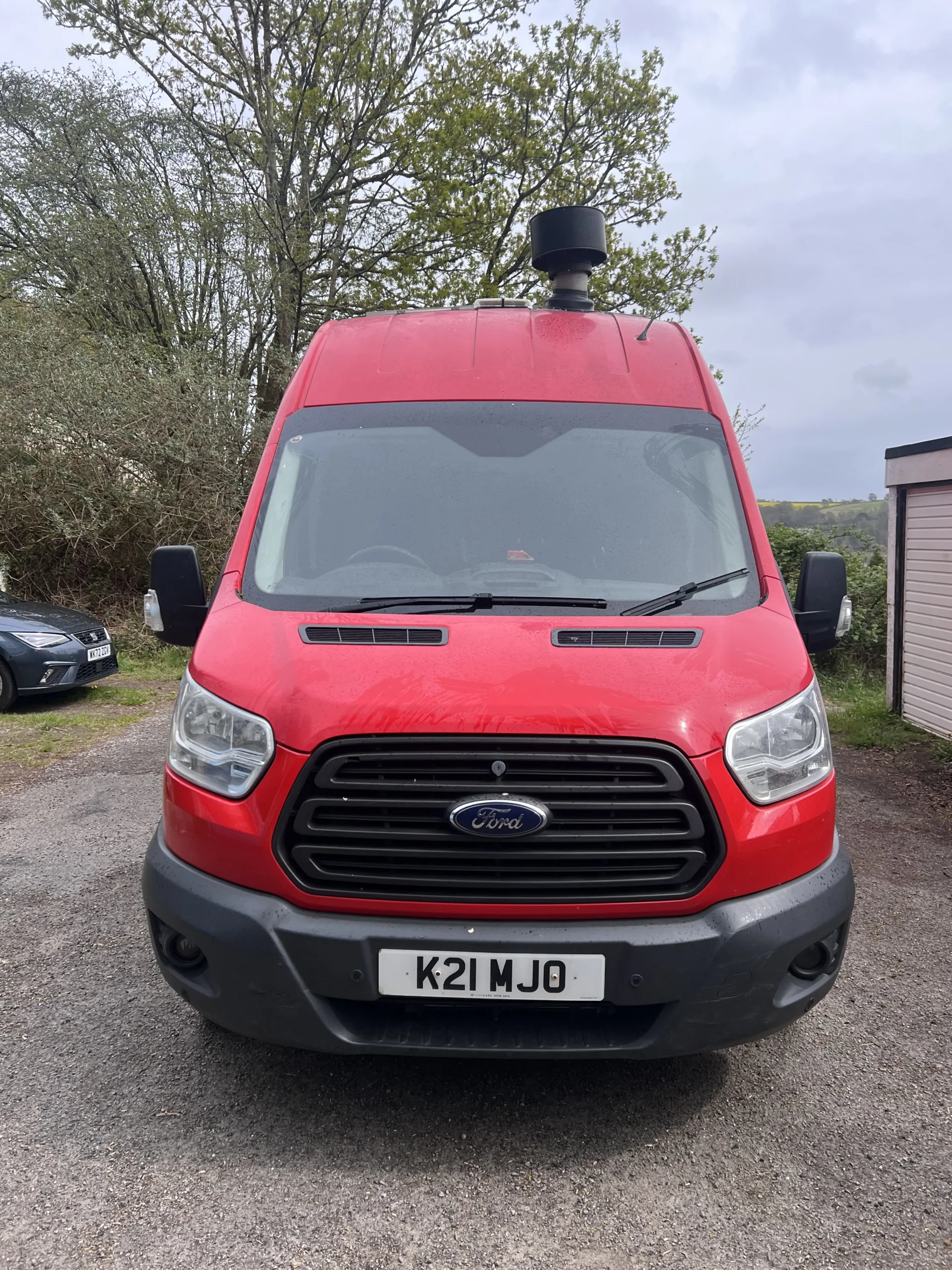 Big Red (Ford Transit) | Quirky Campers