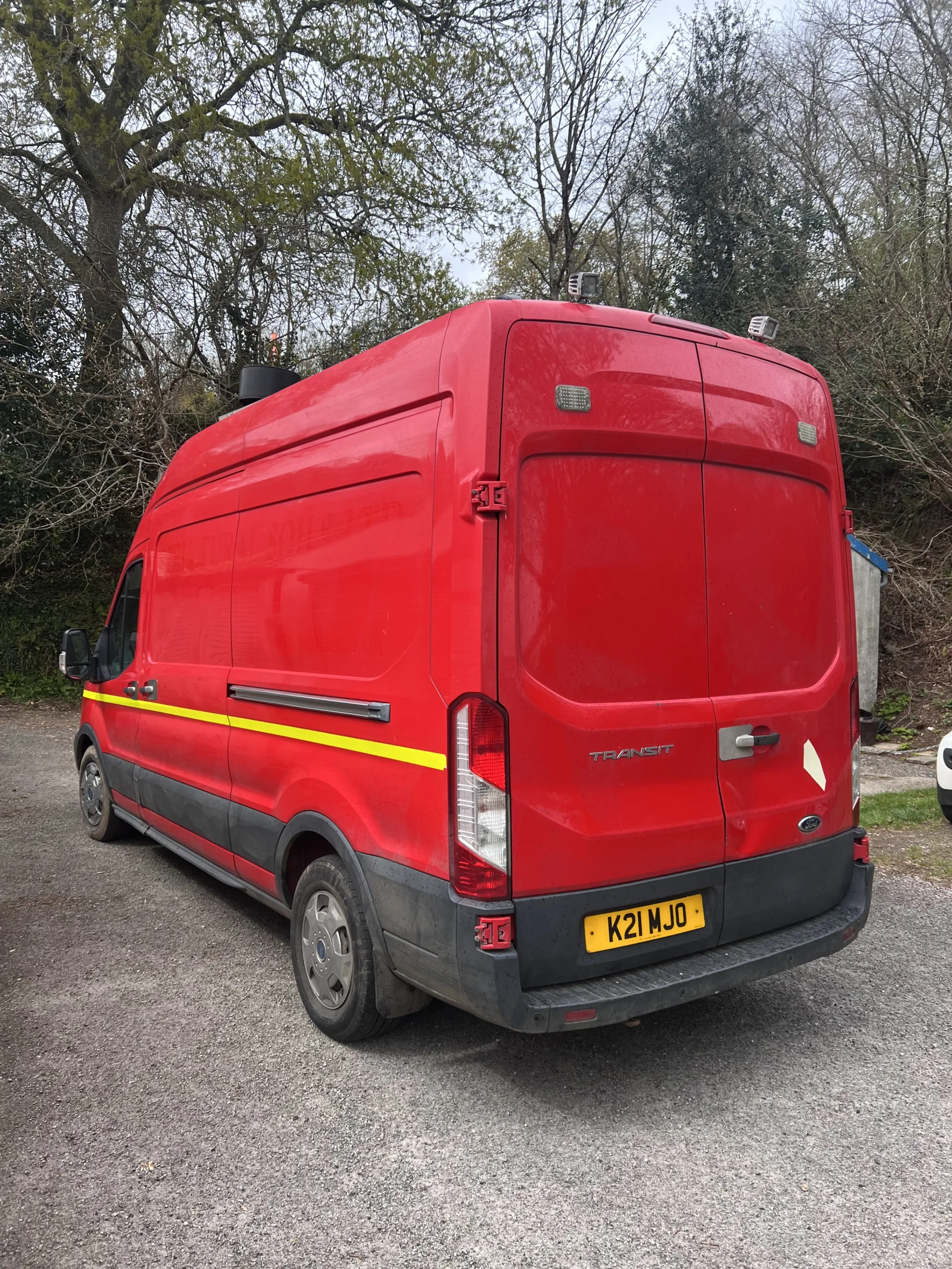 Big Red (Ford Transit) | Quirky Campers