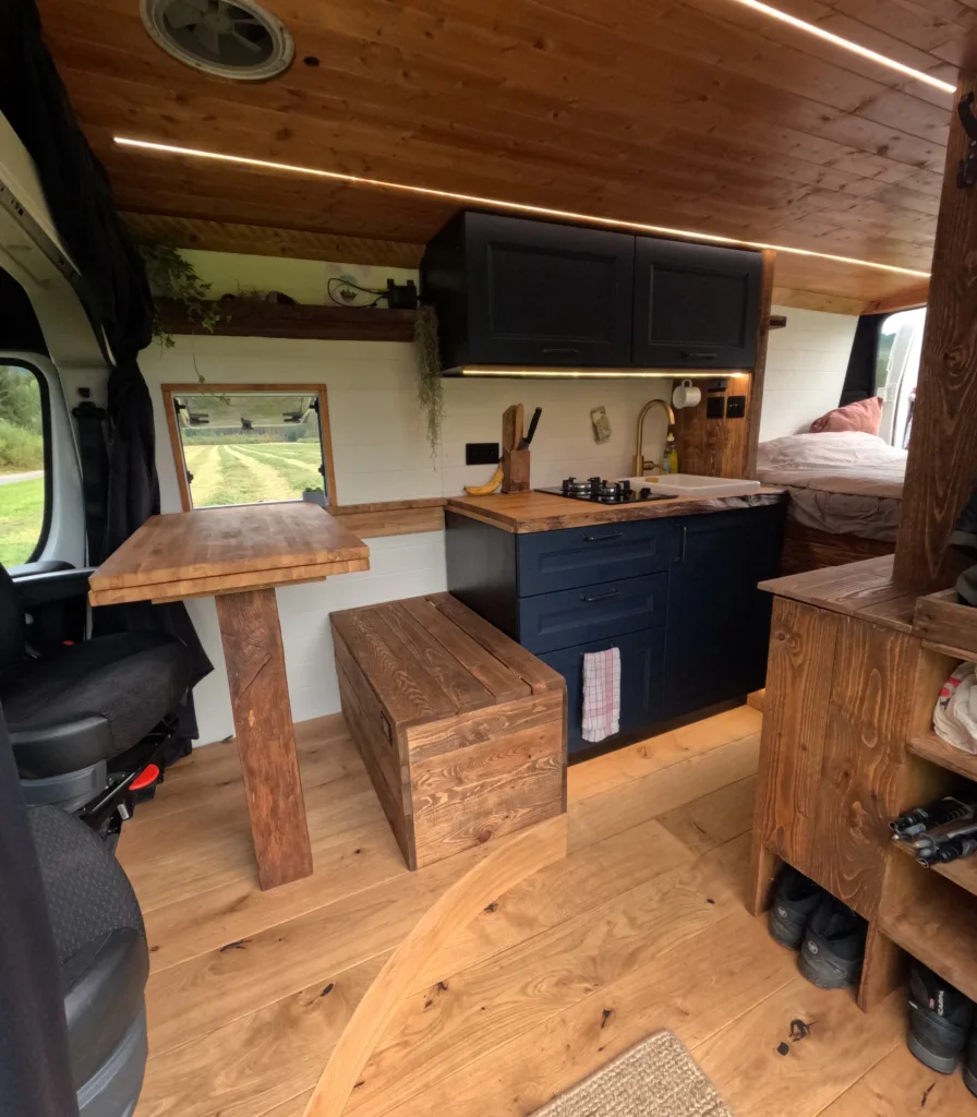 Priced to sell fast, (reduced price), Bespoke Timber Van, 83k miles ...