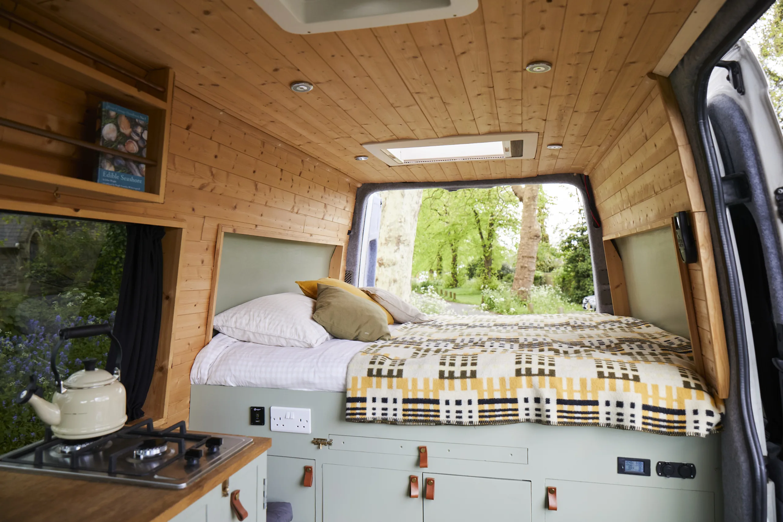 VW crafter off grid camper van | Quirky Campers