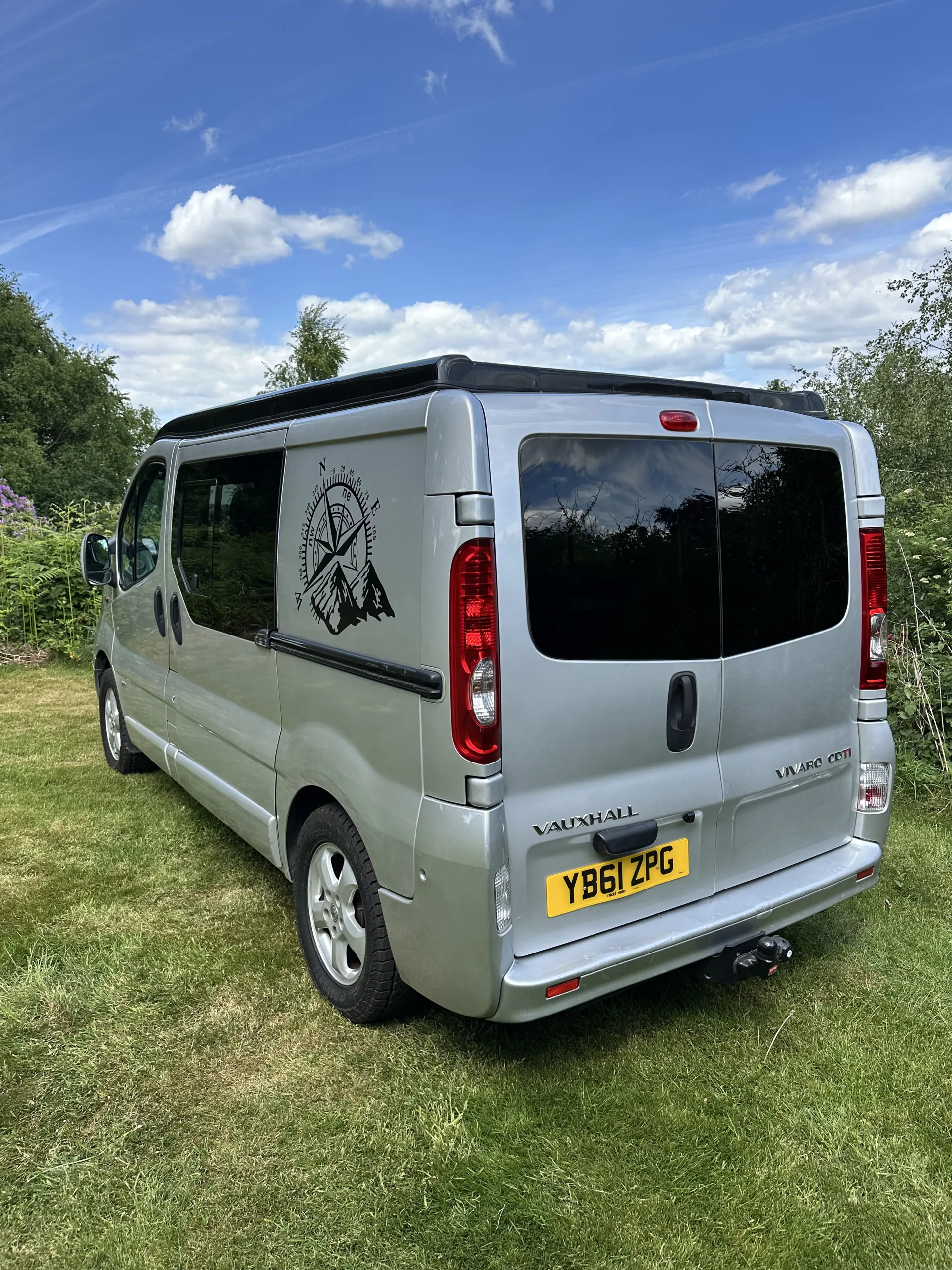 "Sylvia". Vauxhall Vivaro SWB 2012. Bespoke conversion. | Quirky Campers