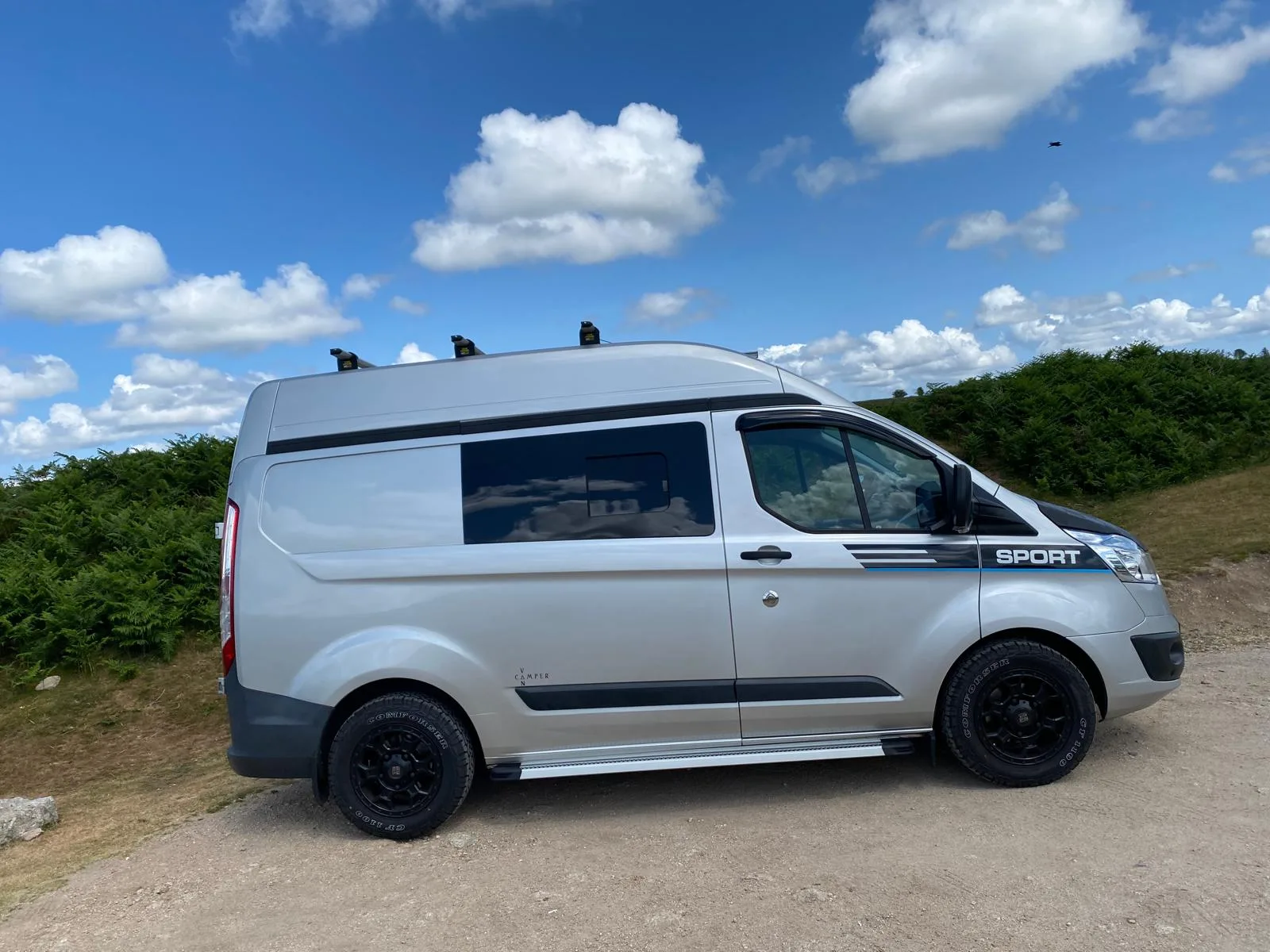 Forda the Explorer. Ford Transit Camper Conversion | Quirky Campers