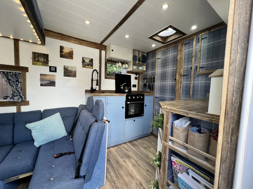 Totally unique cosy & spacious campervan | Quirky Campers