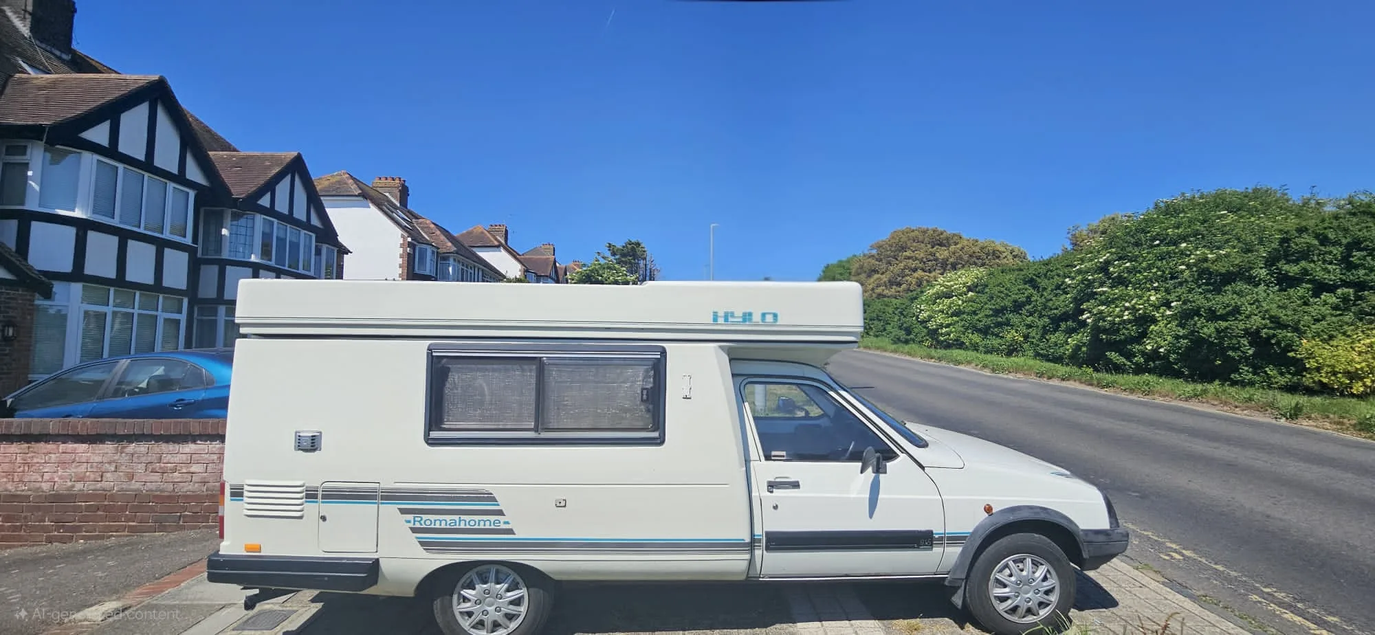 Cute and cosy Citroen C15 Romahome HYLO | Quirky Campers