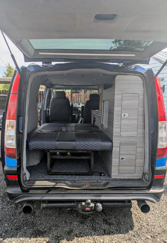 Mercedes-Benz Vito 116cdi Brabus copy - 2 berth camper with 210bhp ...