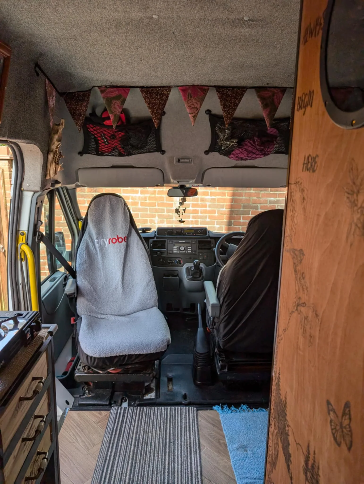 Ford transit mk7 hightop minibus converstion | Quirky Campers