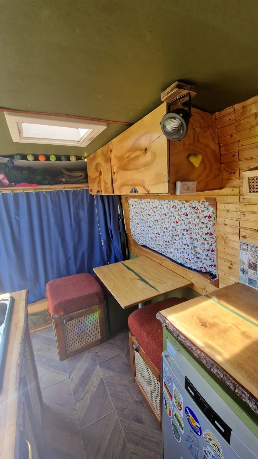 VW Crafter With Wood Cabin Style Interior ,Underslung LPG and All ...