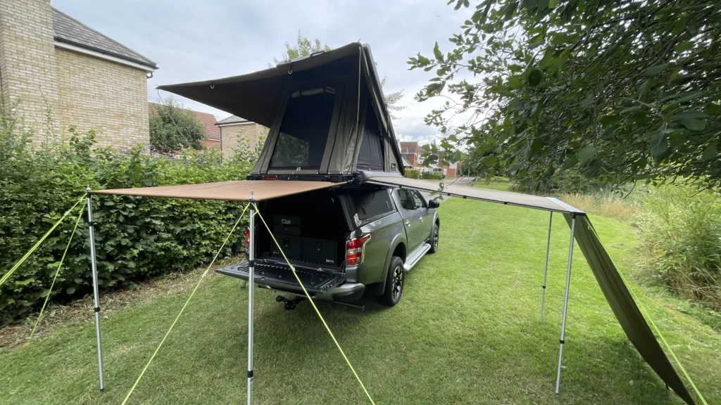 Mitsubishi L200 Double Cab Barbarian with Roof Top Tent | Quirky Campers