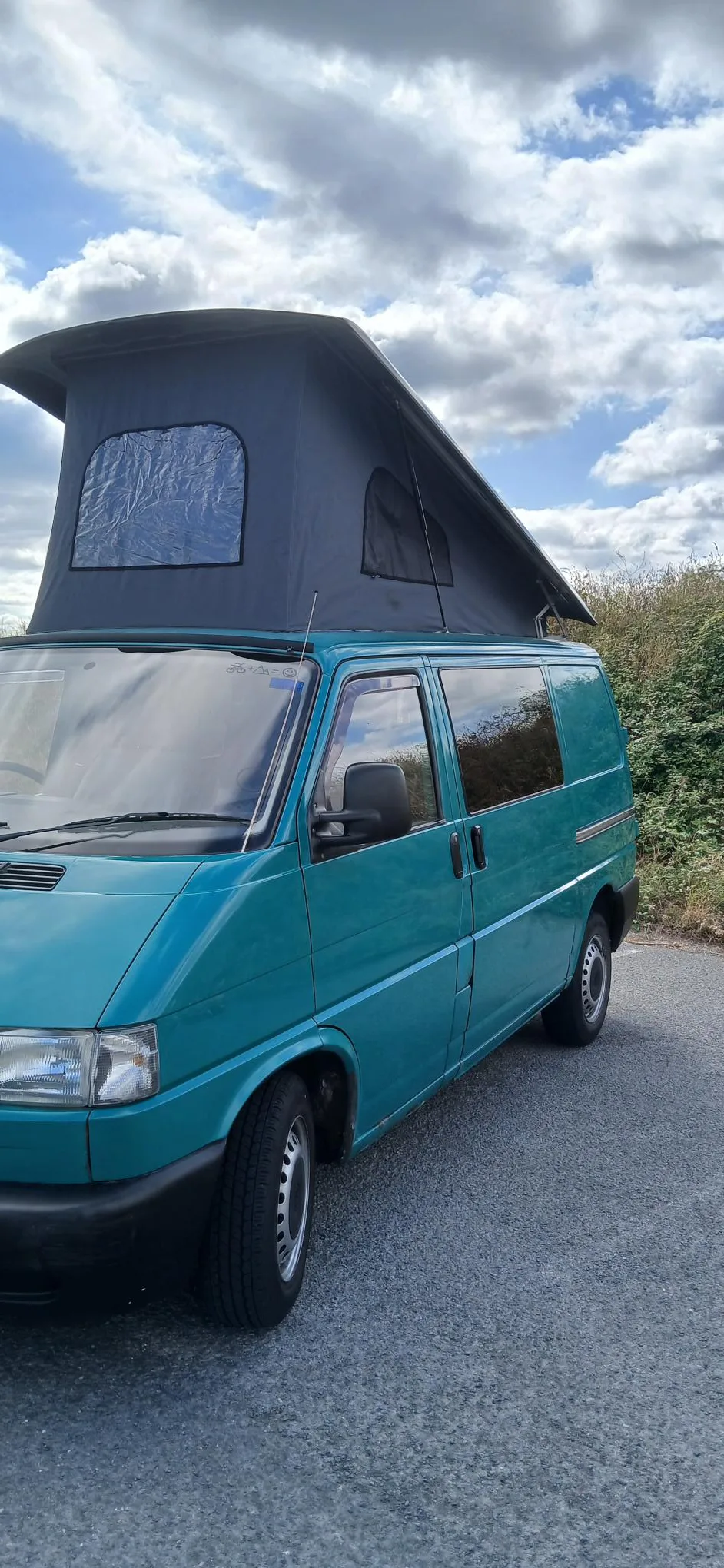1997 VW T4 SWB 1.9d - seats and sleeps four | Quirky Campers